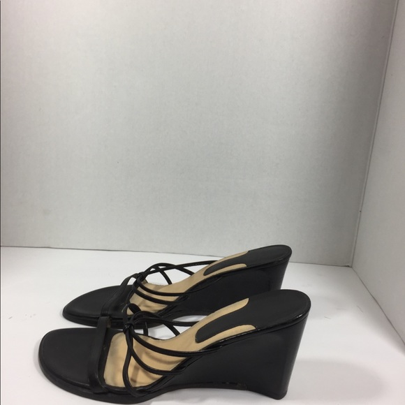 Preston & York | Shoes | Preston Womens Leather Wedge Shoe Size 8m ...